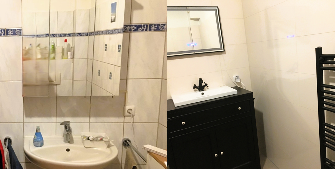 Von schlicht zu stilvoll: Die Verwandlung mit der TV-Kommode „Julon“ a ...