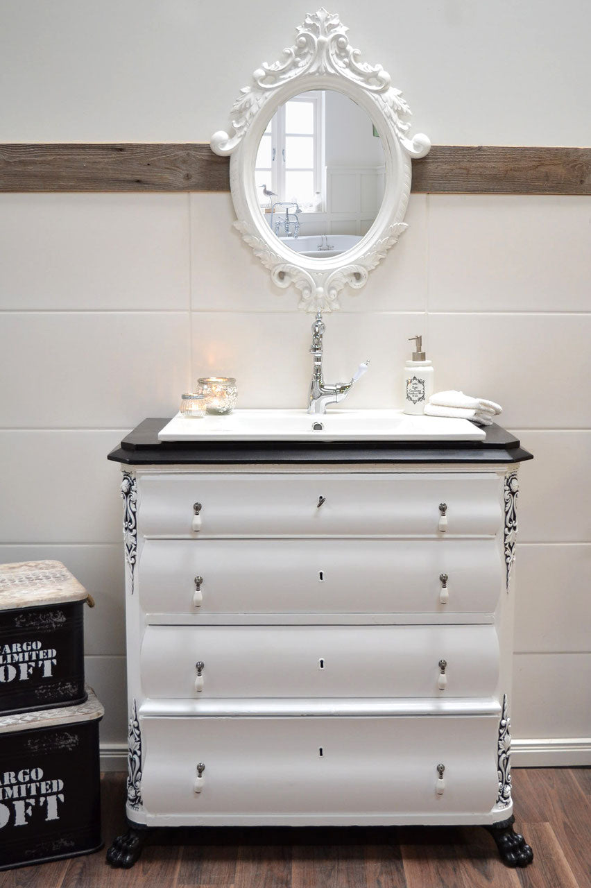 Gysél - Romantischer Spiegel im Shabby-Chic-Look – Land & Liebe