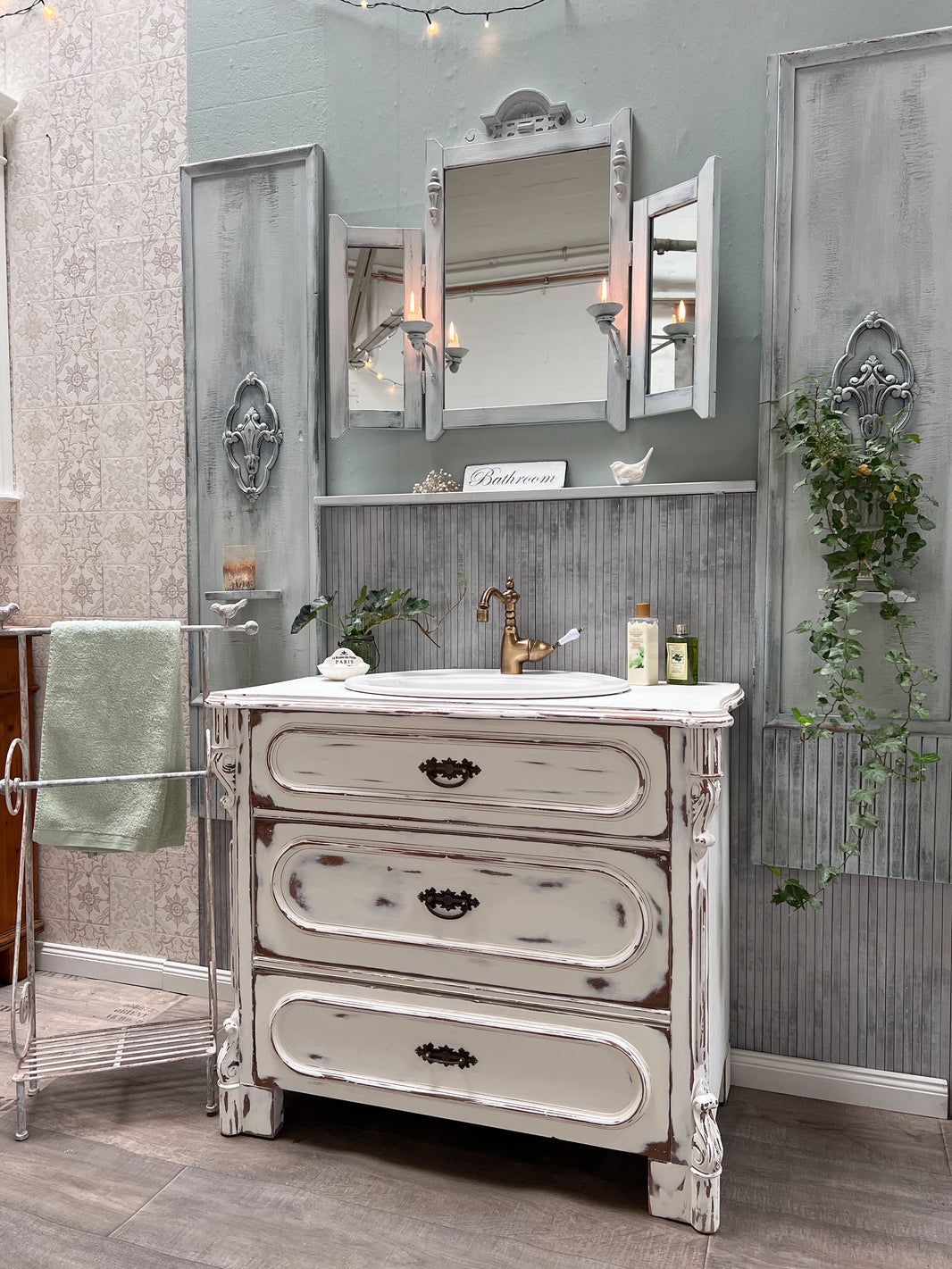 Waschtisch Shabby Chic