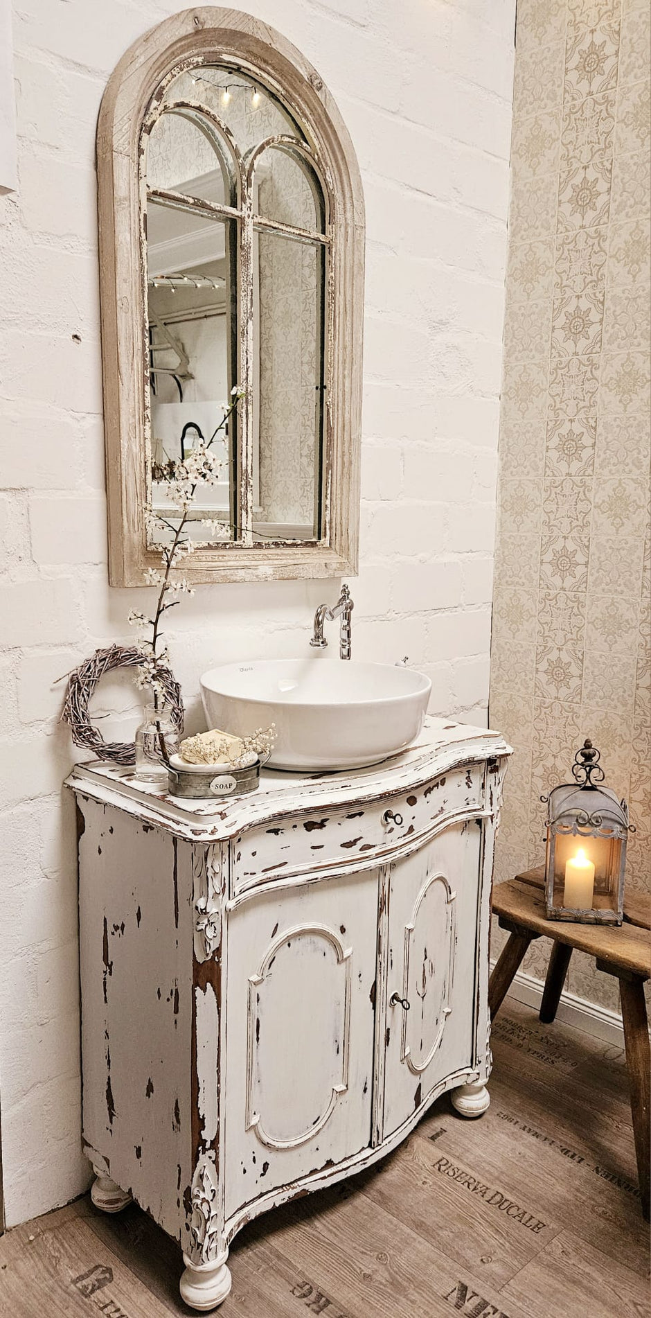 Waschtisch Shabby Chic